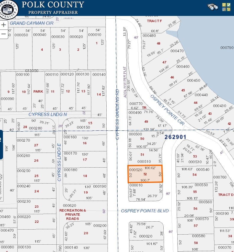 Osprey Pointe Circle Lots | Carrerou Enterprises